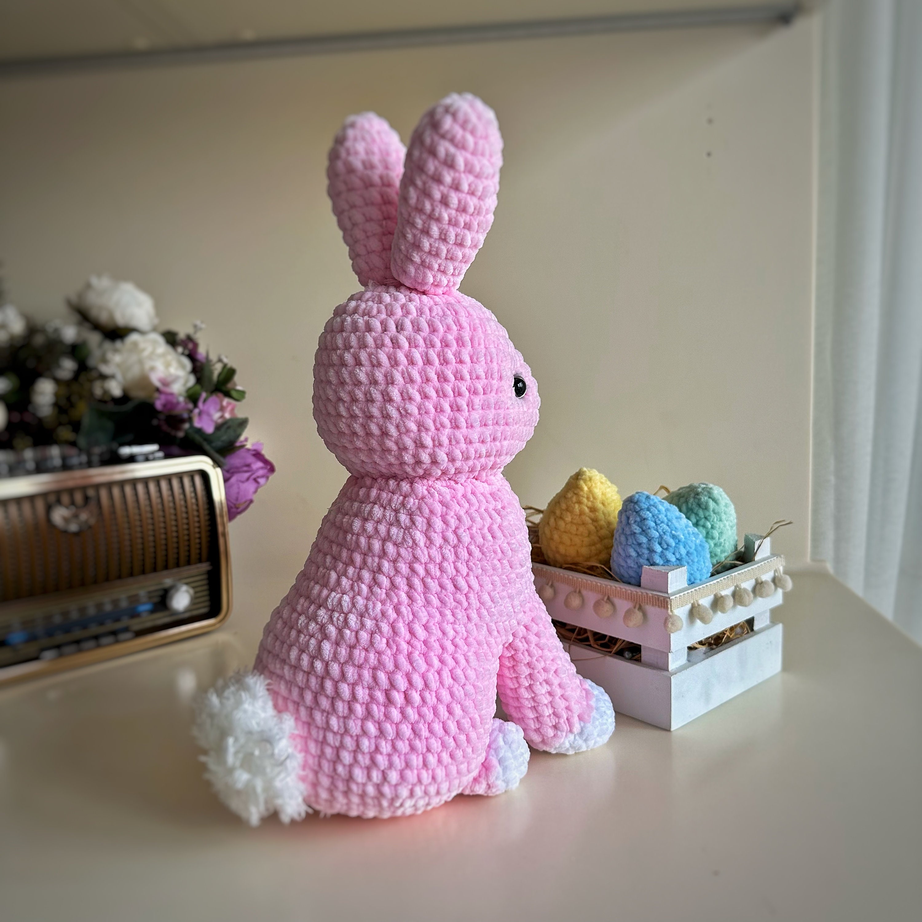 Easter Rabbit Crochet Pattern/ Realistic Bunny Amigurumi Pattern ...