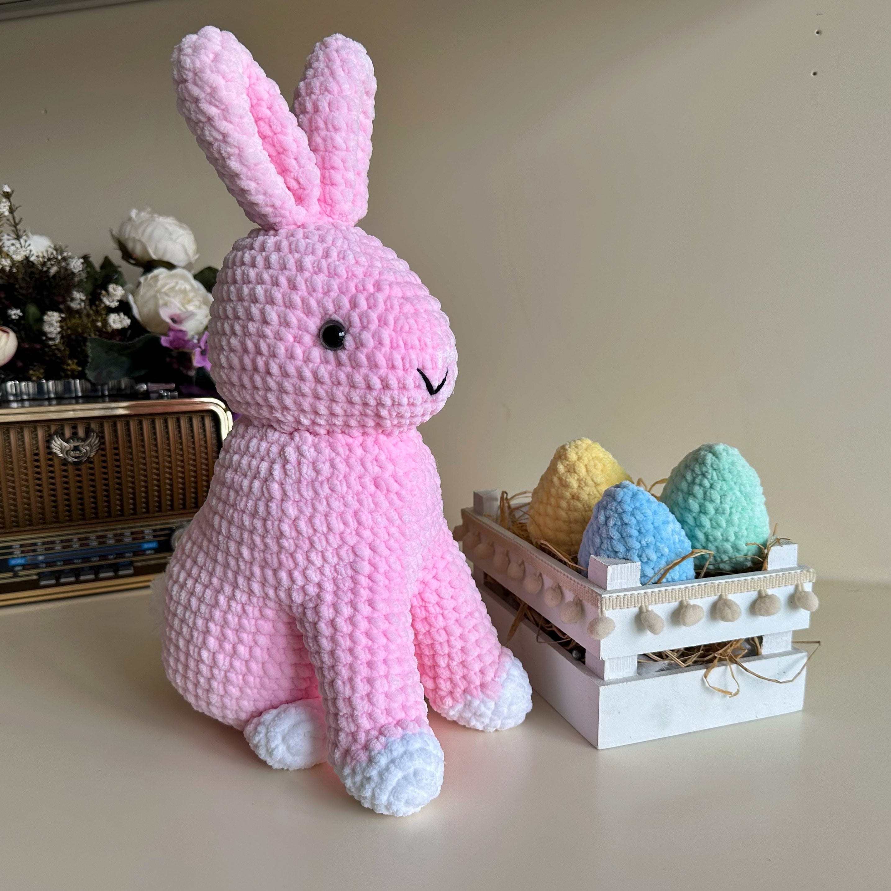 Easter Rabbit Crochet Pattern/ Realistic Bunny Amigurumi Pattern ...