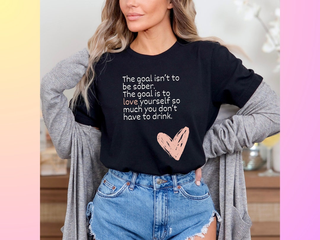 Love Yourself Mental Health Awareness Shirt, Motivating Apparel Wife ...