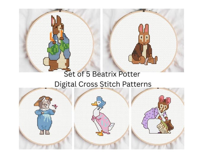 Beatrix Potter Knitting Pattern Book - Etsy Canada