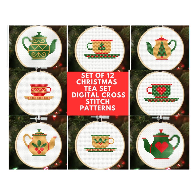 Red Pattern Tea Kettle - Etsy