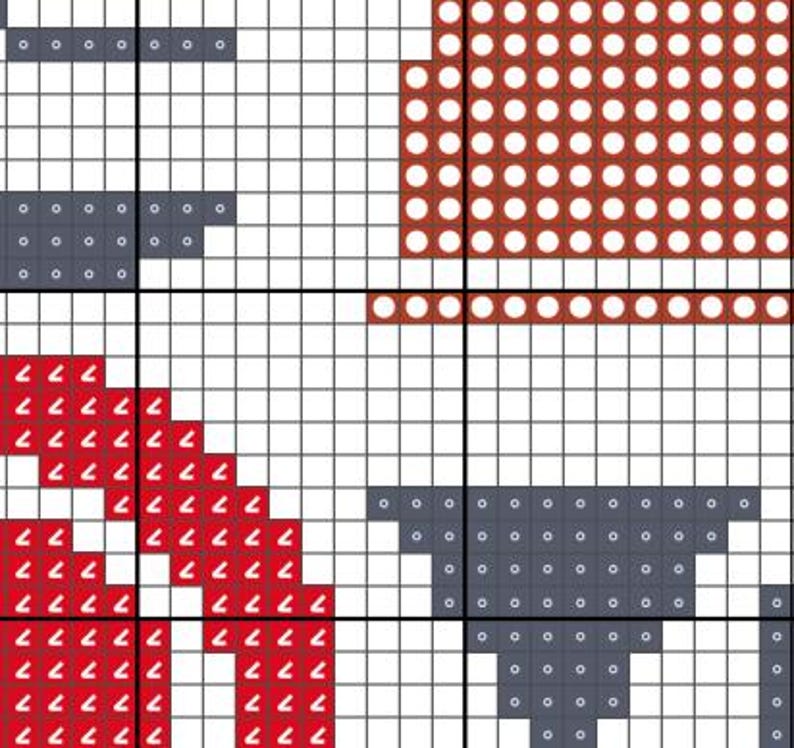 Colorful Kitchen Sign Cross Stitch Pattern: Customizable (digital ...