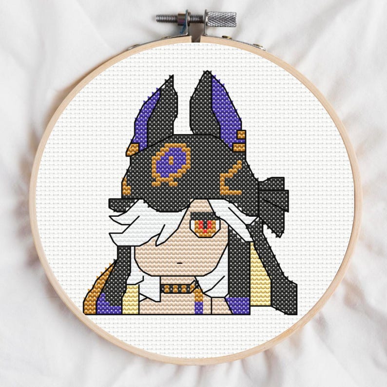 Sumeru Characters Cross Stitch Patterns: Genshin Impact (digital ...