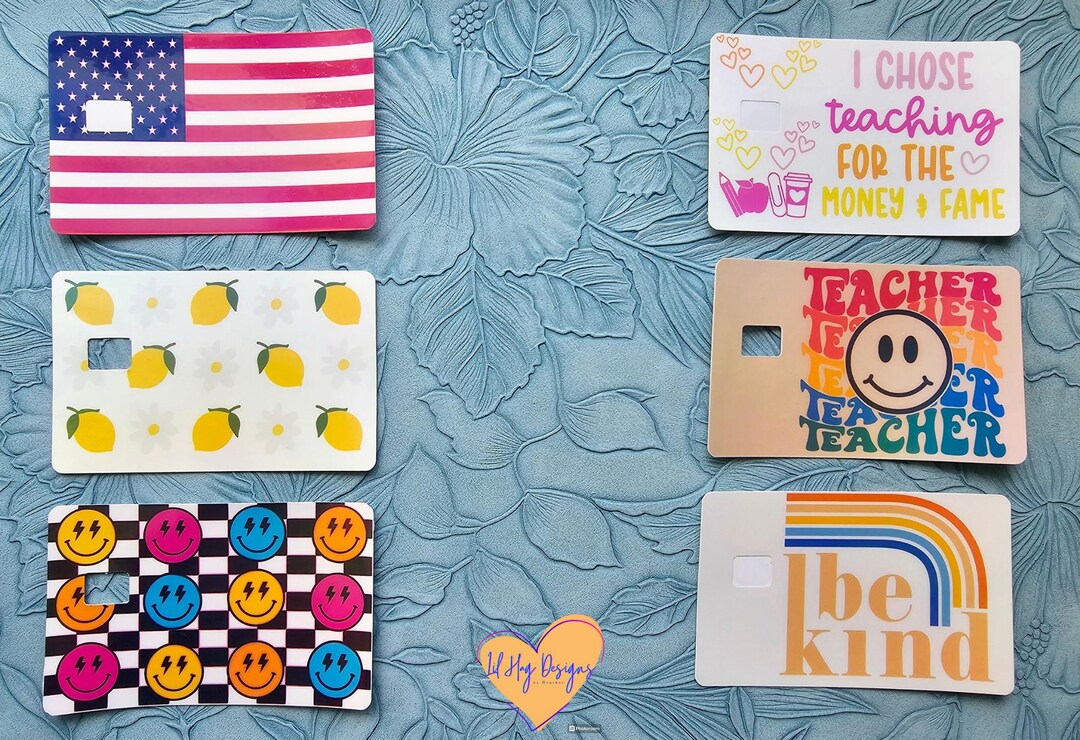 Bank Card Sticker Bank Card Skin Bank Card Cover Credit Card Sticker ...