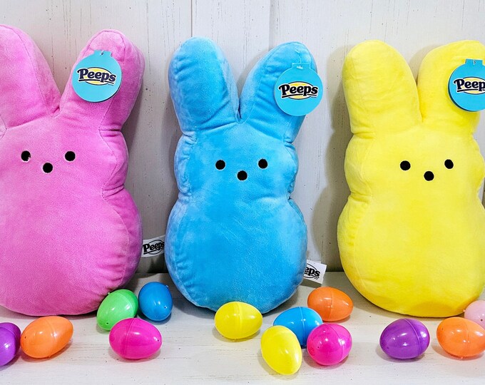 Personalized Plush Bunny, Inspired Peep Bunny, Personalized Peep ...