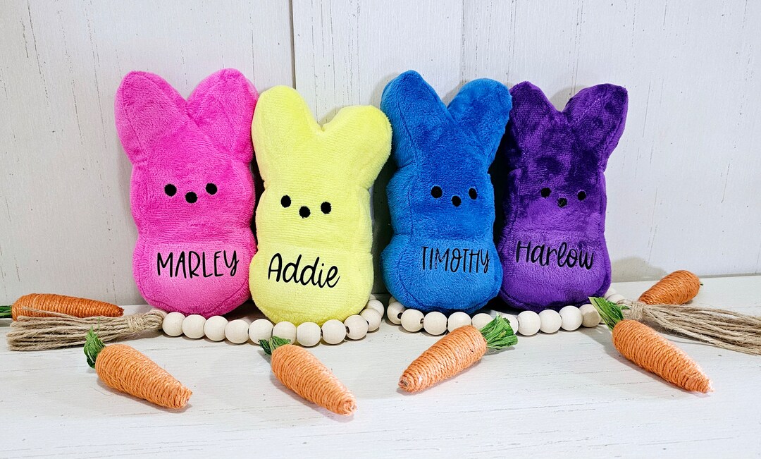 Personalized 6" Peep Plush - Etsy