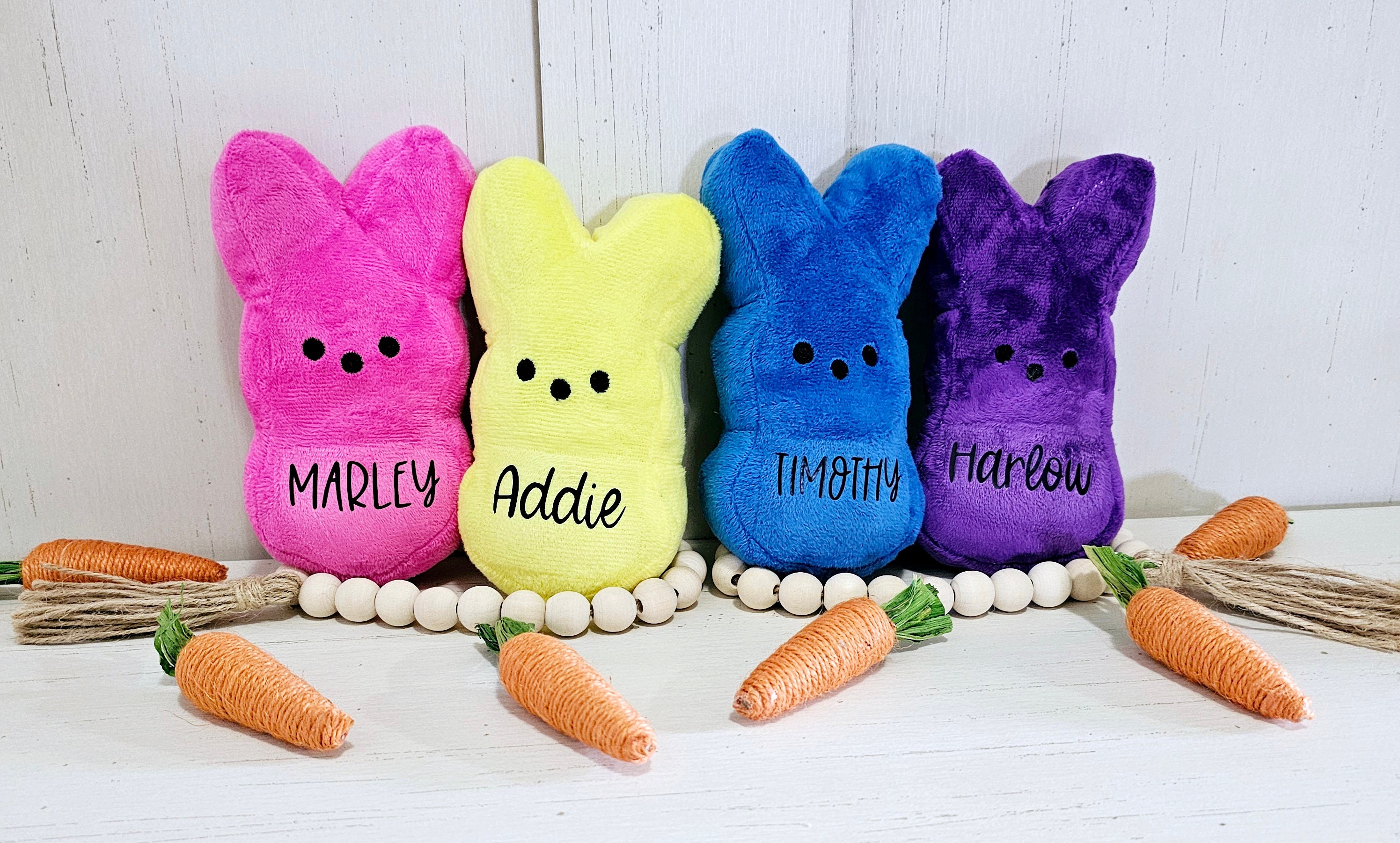 Personalized 6 Peep Plush - Etsy