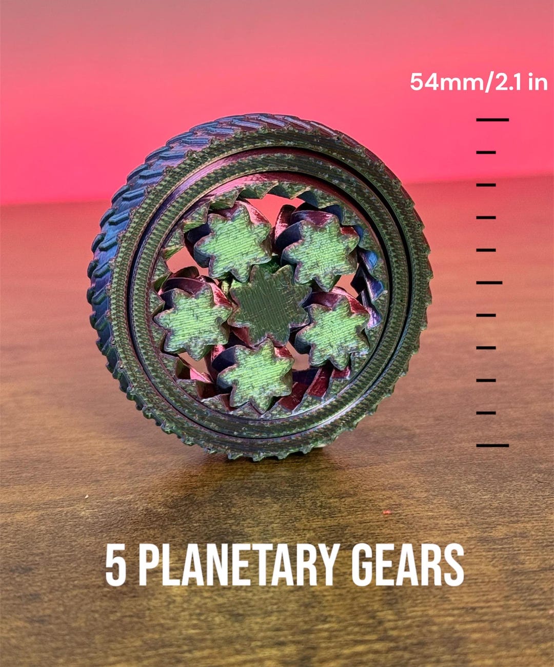 Gyroscopic Spinner | Planetary Gears Finger Fidget Spinners | Unique ...