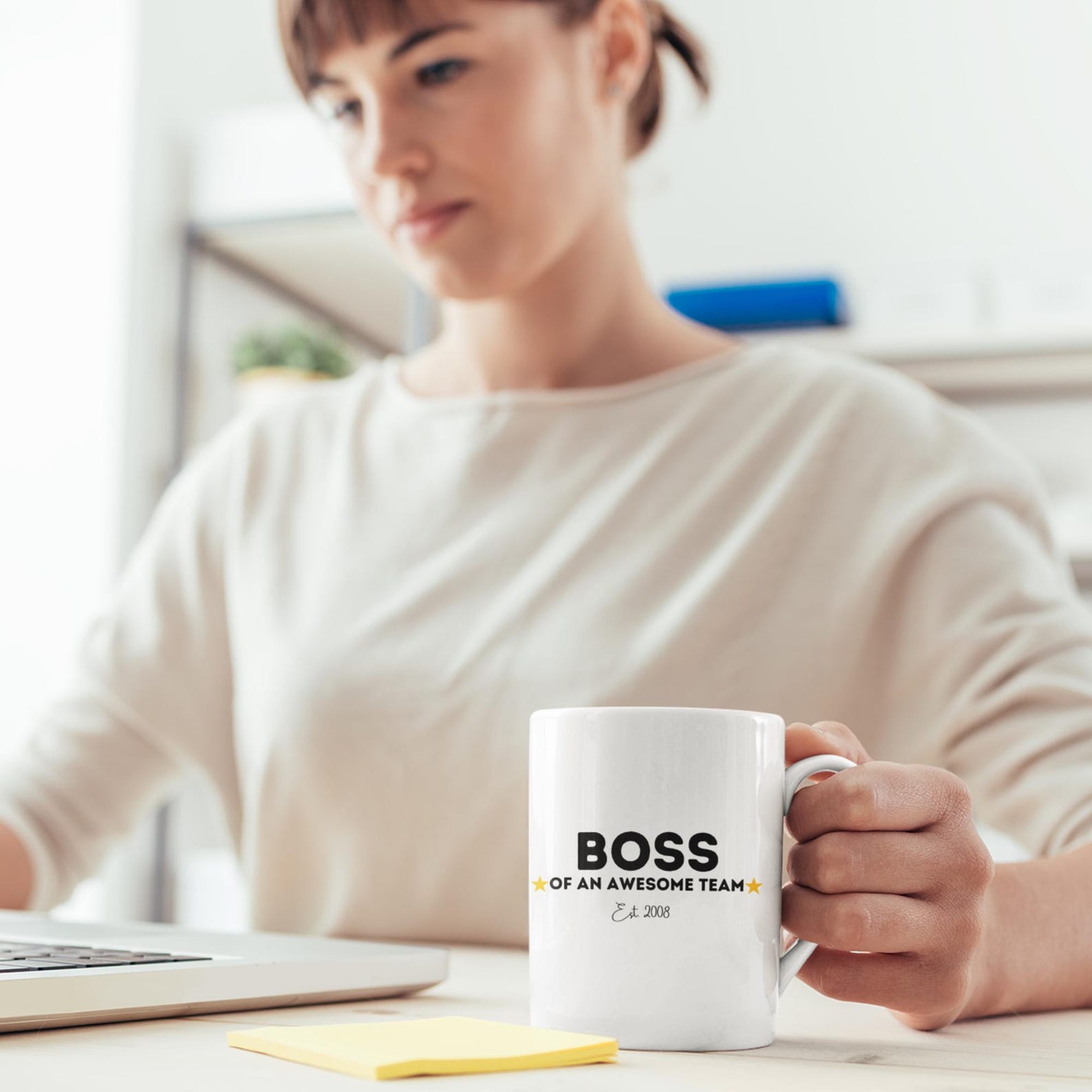 Custom Boss Mug: Personalized Ceramic Cup for Supervisor, Team Leader ...
