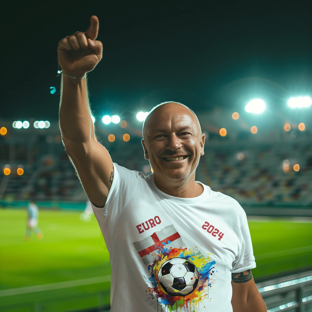 2024 England Soccer Fan T-shirt: it's Coming Home Euro Cup, Germany 24 European Championship ...