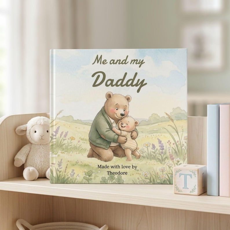 Personalized Father’s Day Book First Father's Day Gift From Baby or ...