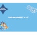 Blue Dog Themed Party Favor Cards Queens Crown Single Card Digital ...