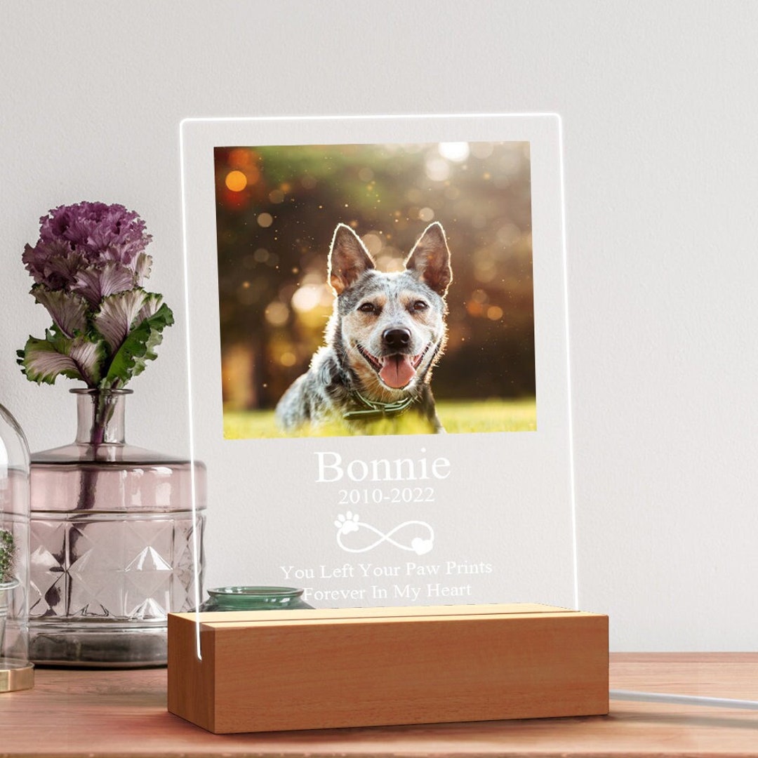 Dog Remembrance Gift, Pet Memorial Plaque, Dog Memorial Pet Loss Gifts ...