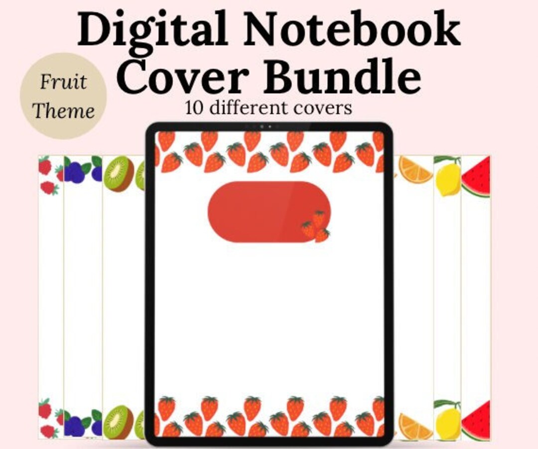 Digital Planner/notebook Cover Bundle Downloadable Suitable for ...
