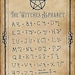 Witches Alphabet Enchanting Wall Art Book of Shadows Pages for Pagan ...