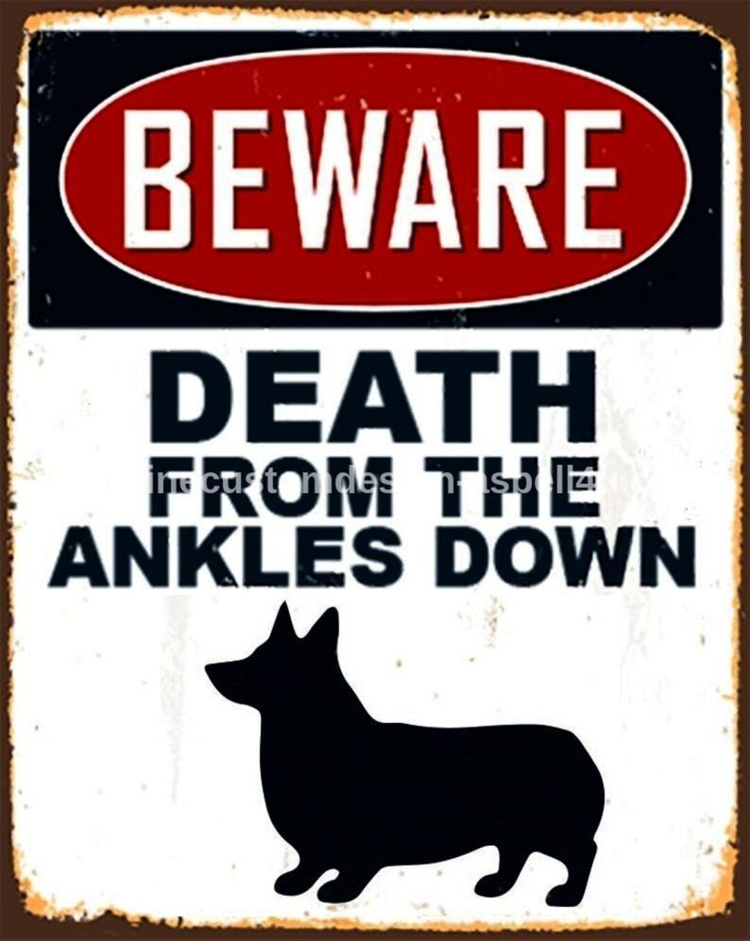 Beware Death From the Ankles Down Dog Warning AI Created One of a Kind ...