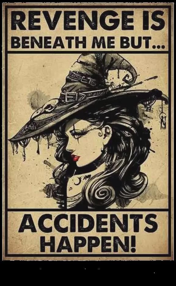 Witchy Kitchen Art Print | Revenge Humor, Rustic Vintage (digital ...