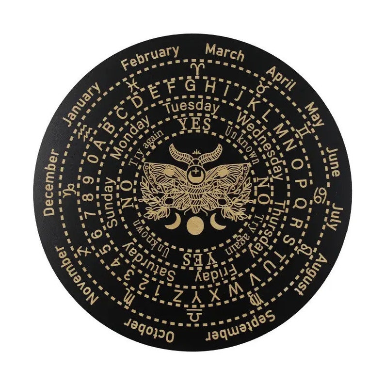 Ouija Board Planchette - Digital Download - Canvas Poster, Fairy Core ...