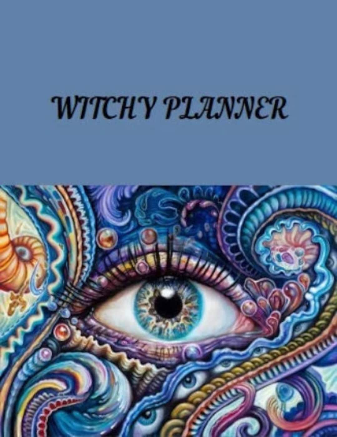 Editable Witchy Planner Canva Template Canva Link to Customize as You ...