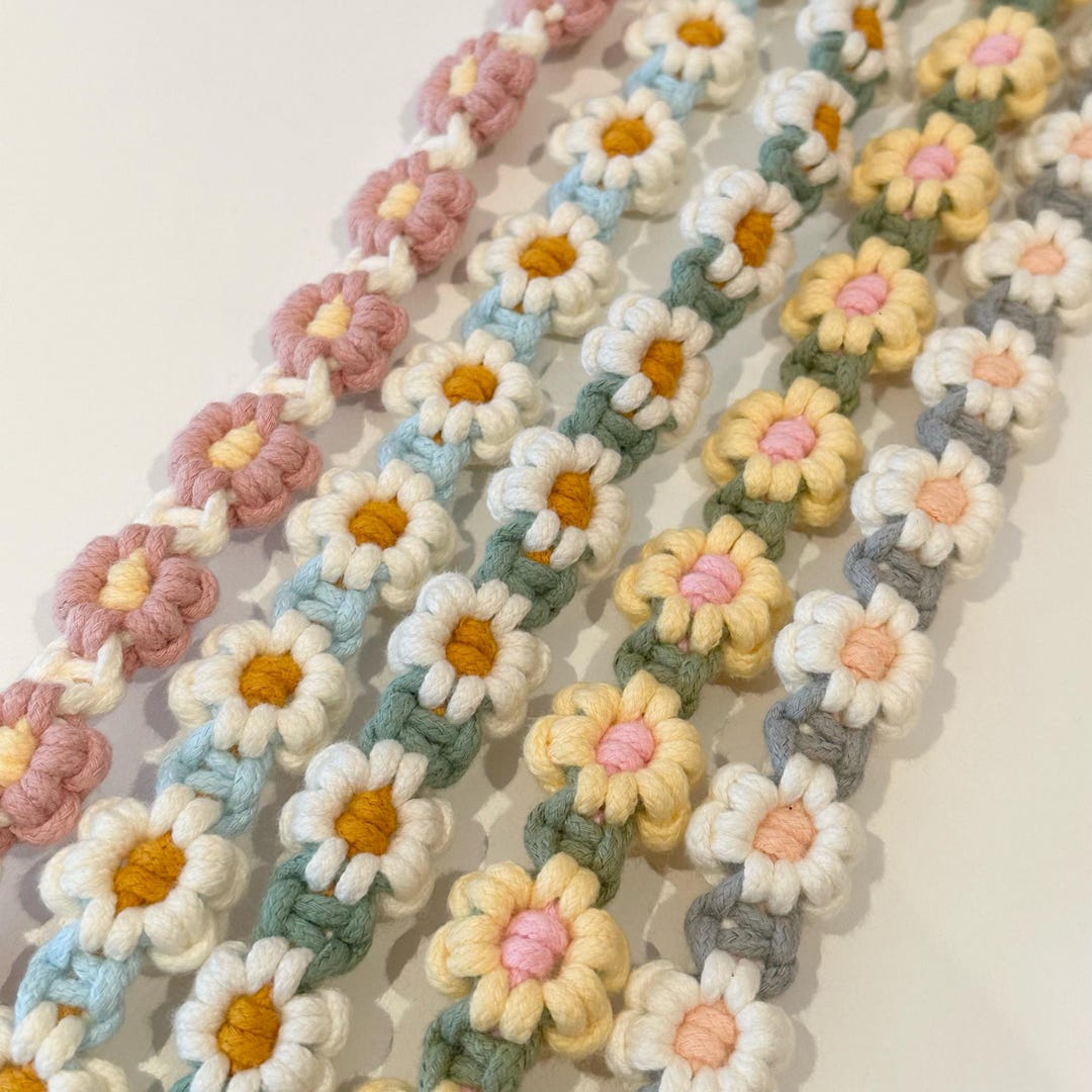 Daisy Crossbody Crochet Strap - Etsy