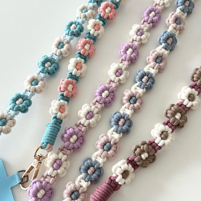 Daisy Crossbody Macrame Strap - Etsy