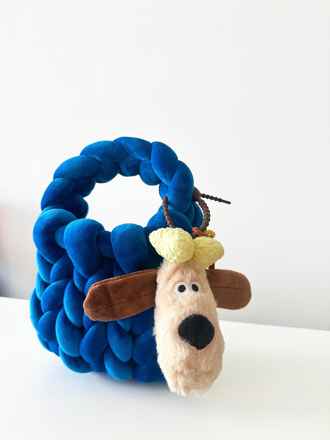 Playful Gromit Bag Charm: Perfect for Wallace & Gromit Fans - Etsy