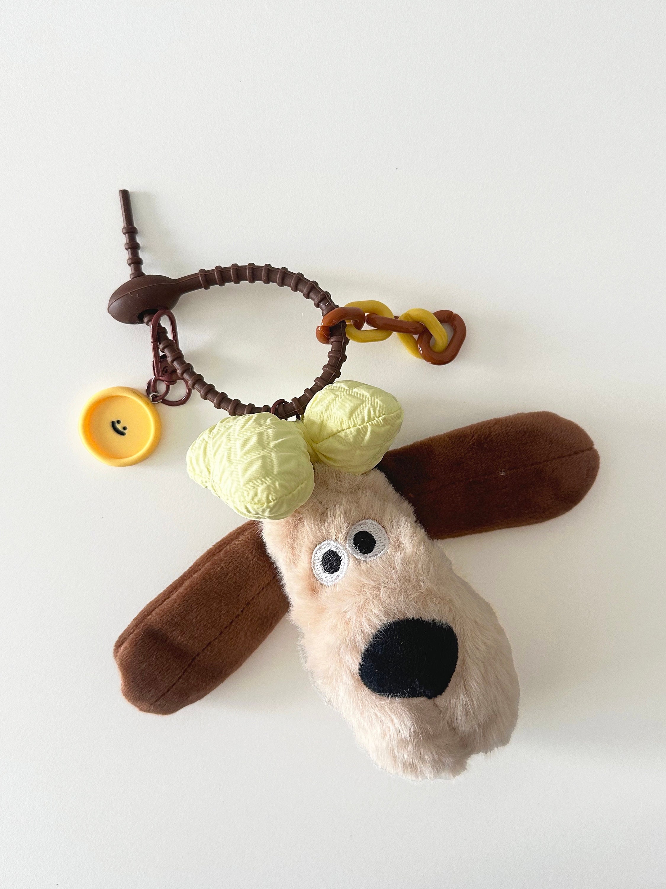 Playful Gromit Bag Charm: Perfect for Wallace & Gromit Fans - Etsy