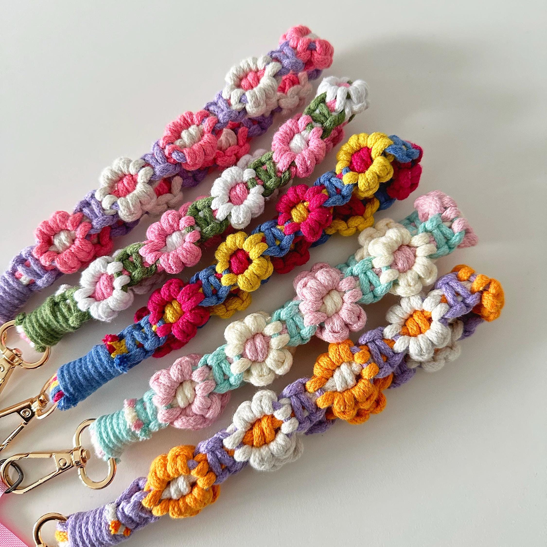 Daisy Handmade Phone Strap - Etsy