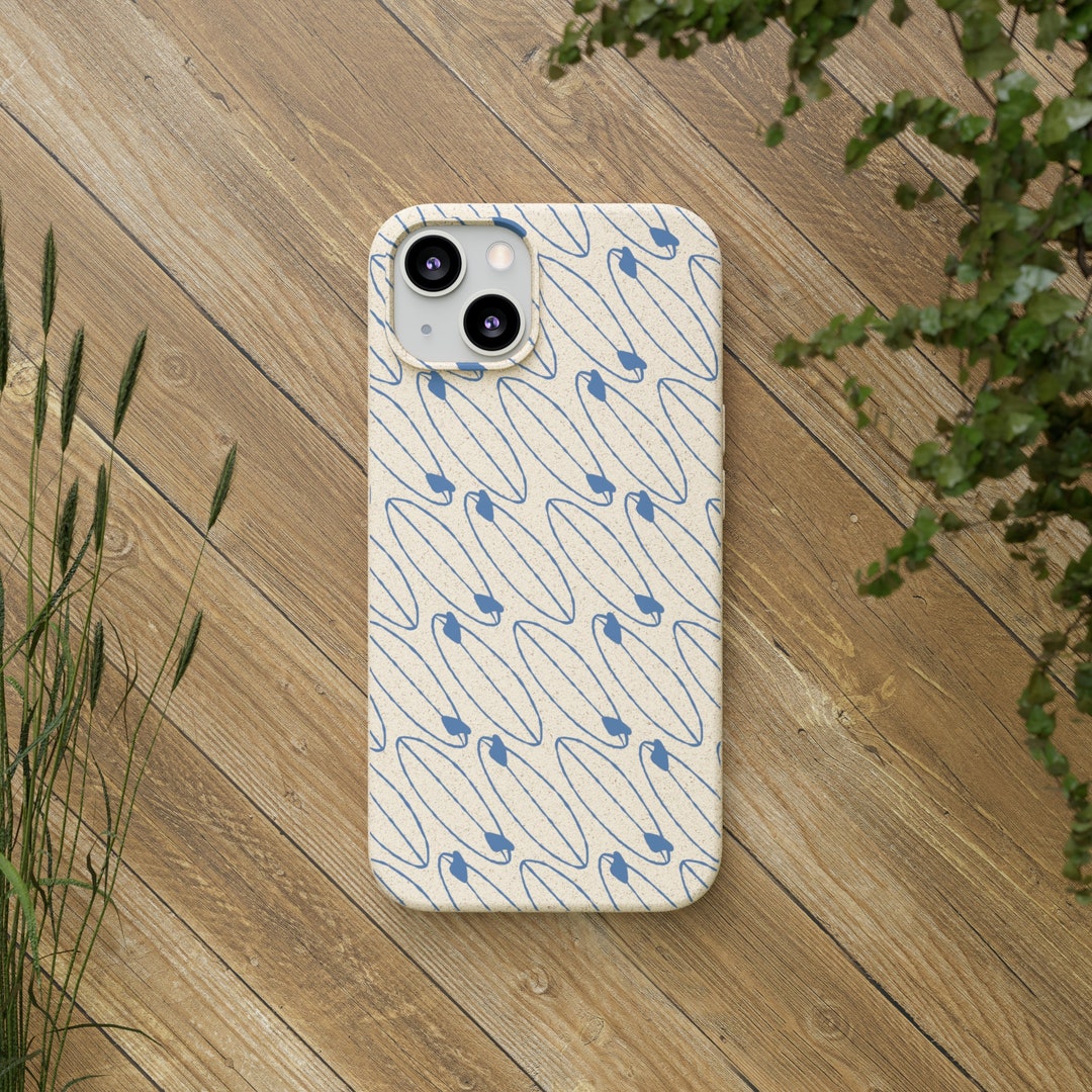 Present for Surfer Surfboard Pattern Biodegradable Eco Friendly Phone ... Present for Surfer Surfboard Pattern Biodegradable Eco Friendly Phone ...