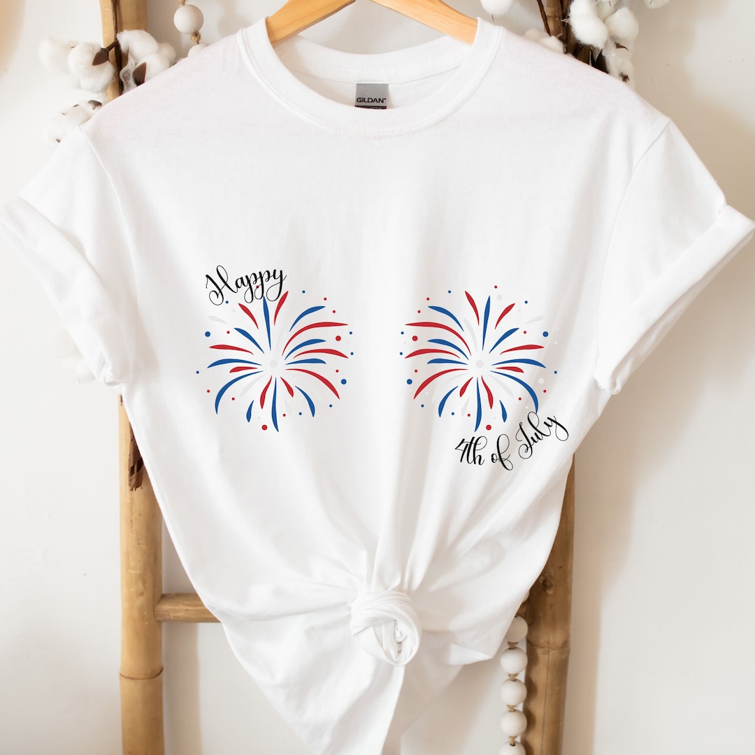 Happy 4th of July Shirt, Tittie 4th of July Shirt, Retro Tee, Retro 4th ...
