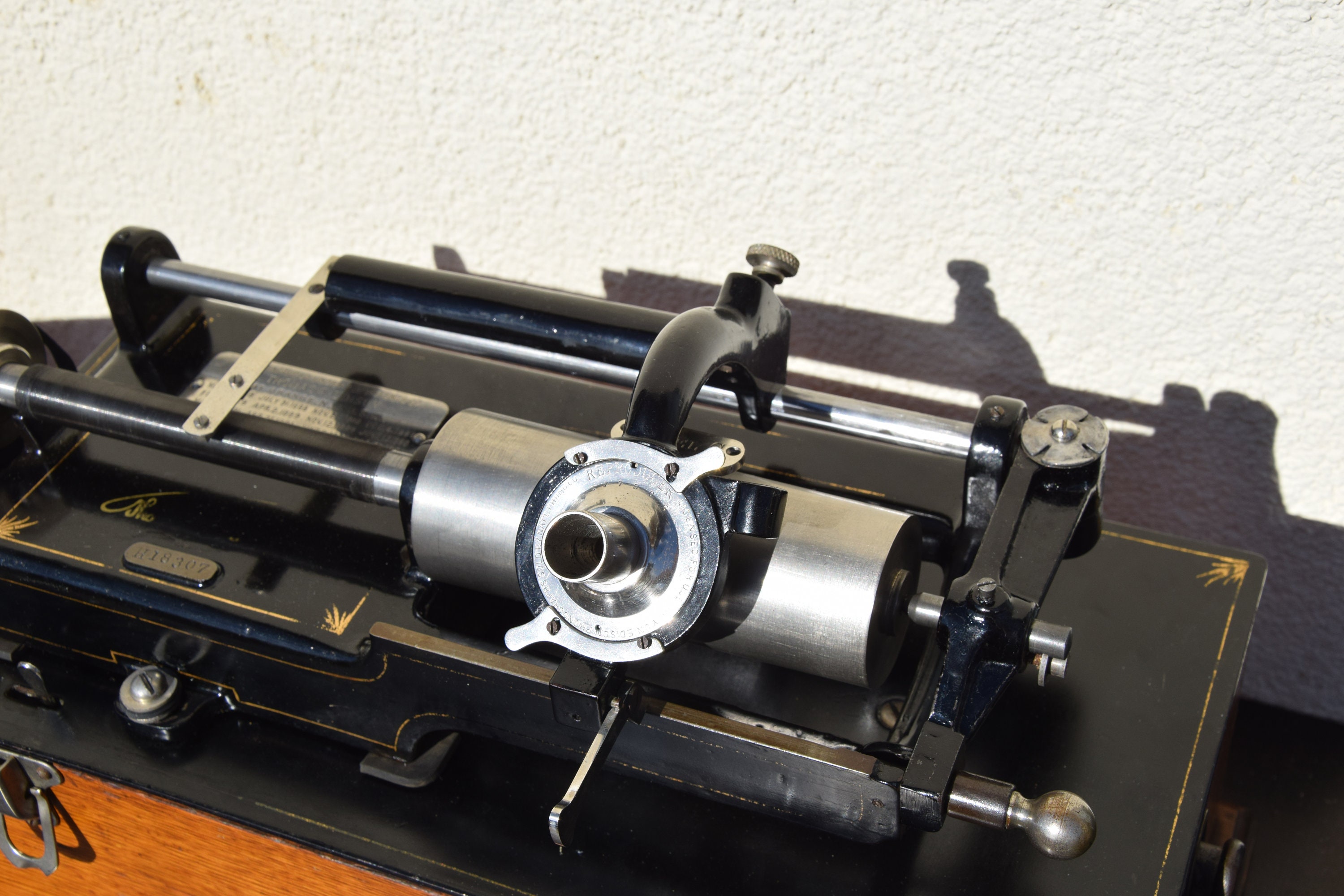 Phonograph Thomas Edison Model A Home Phonograph - Etsy