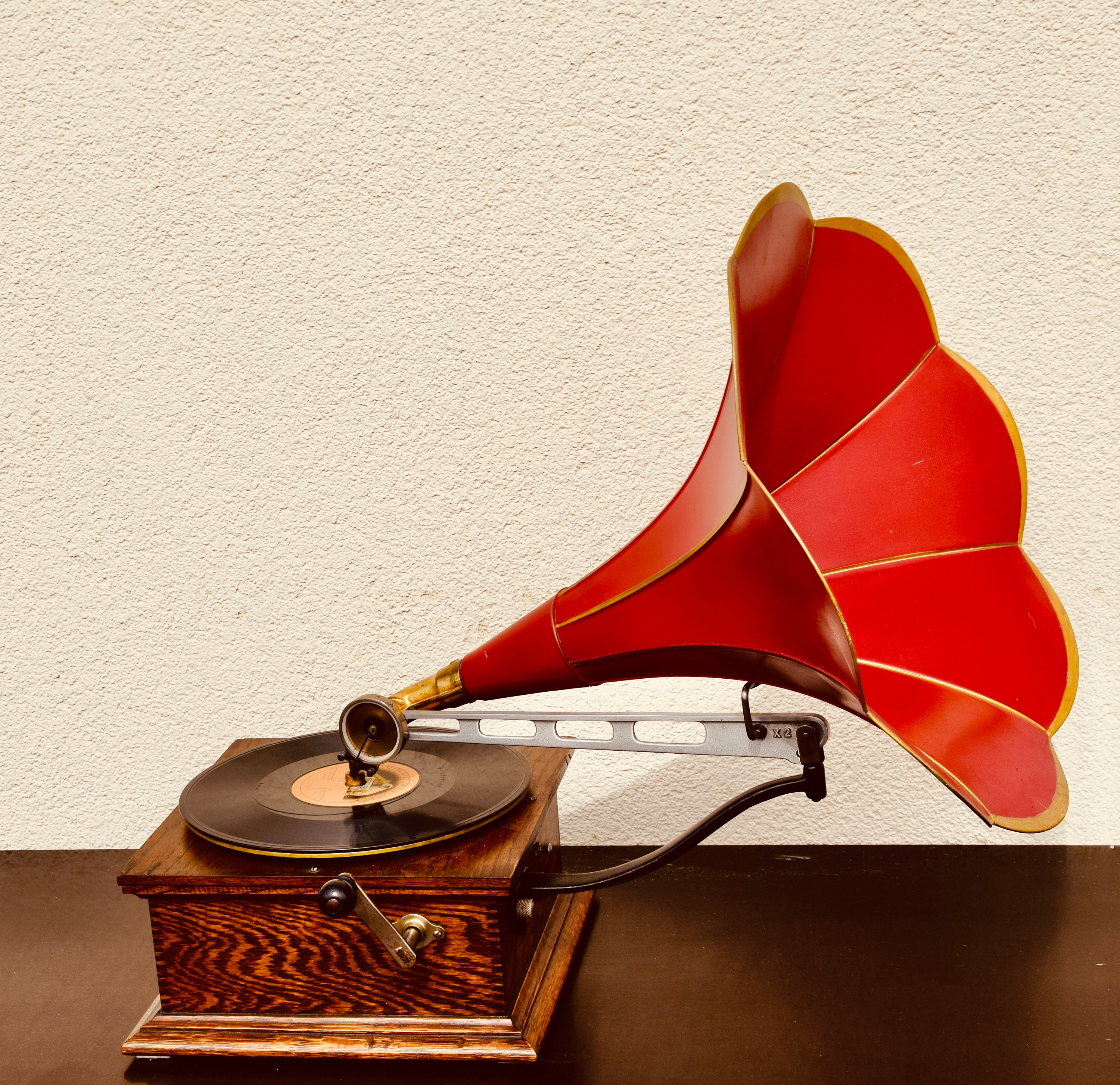 Gramophone Grammophon Standard Talking Machine Styl X - Etsy