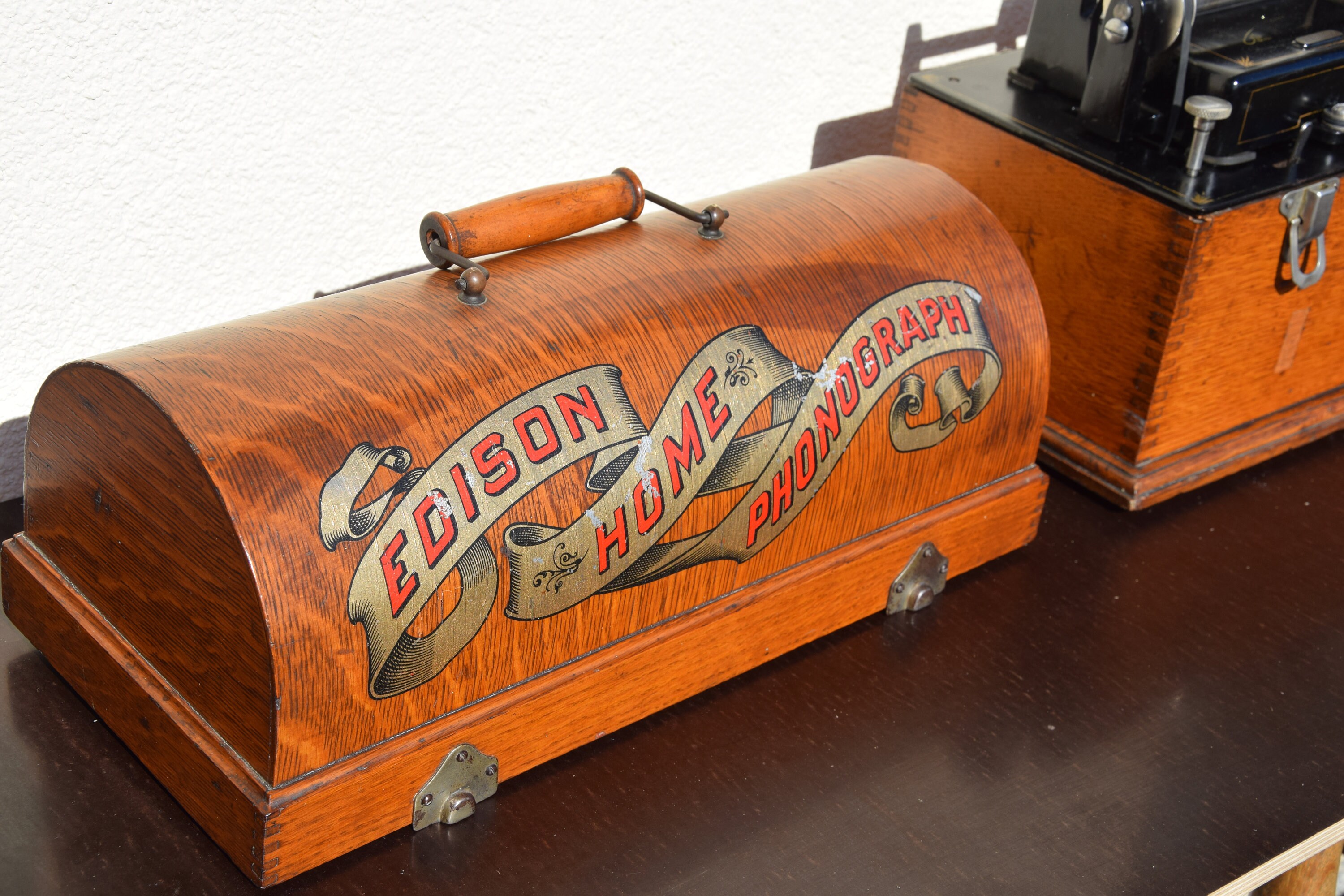 Phonograph Thomas Edison Model A Home Phonograph - Etsy