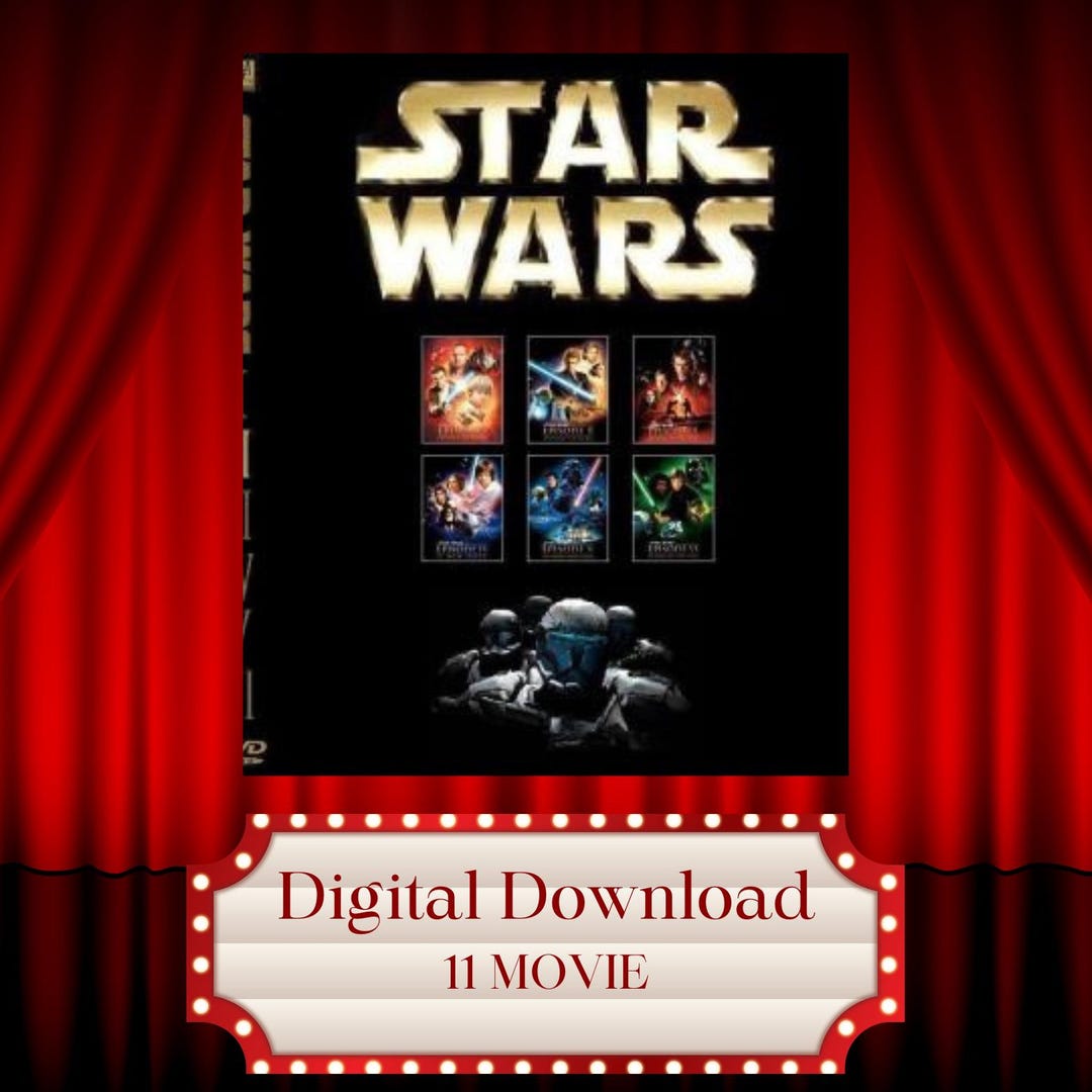 Ultimate Star Wars Movie Collection Episodes I-IX Solo & Rogue One ...