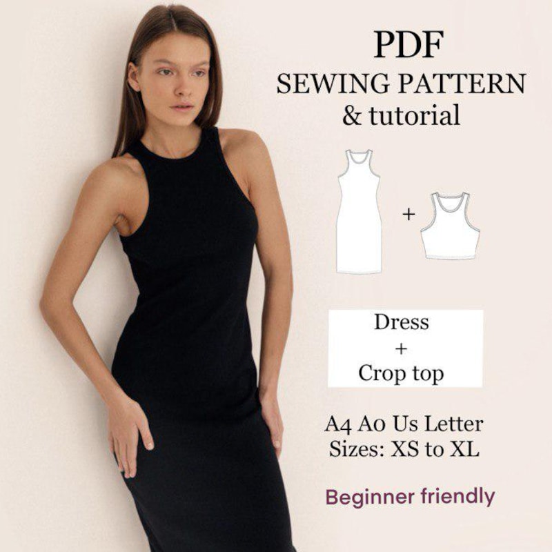 Linen Tank Top Pattern - Etsy