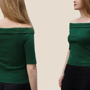 Off Shoulder Top PDF Sewing Pattern , Easy Digital Pattern , Womens Top ...