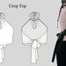 Open Back Halter Top Sewing Pattern | XS-XL (PDF Pattern) - Etsy
