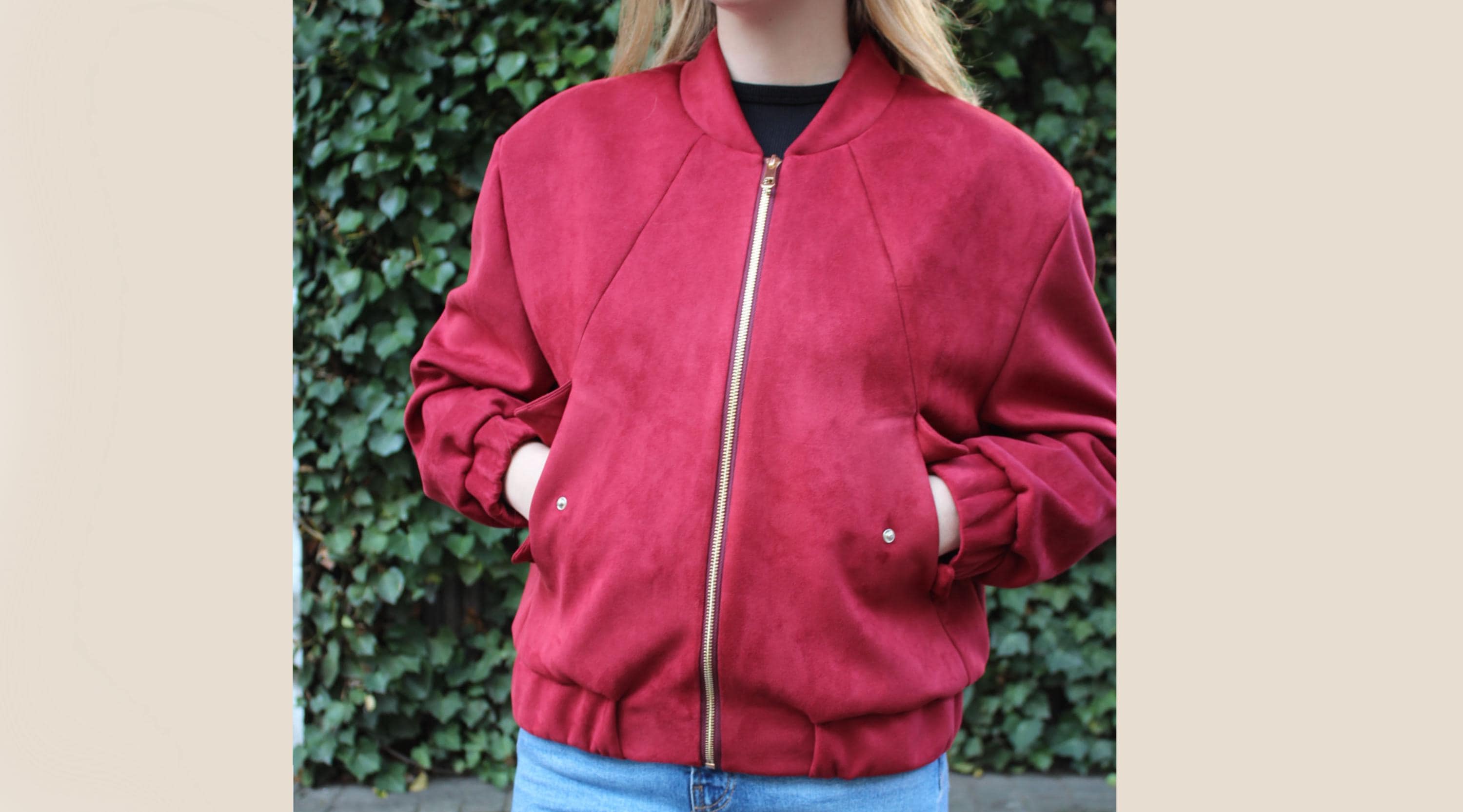 Bomber Jacket Beginner Friendly Women Pdf Sewing Pattern | XS-XL |easy ...