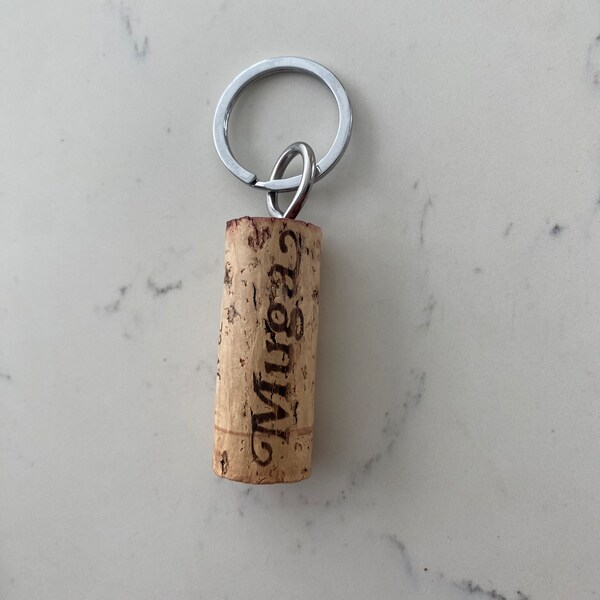 Cork Keychain - Etsy