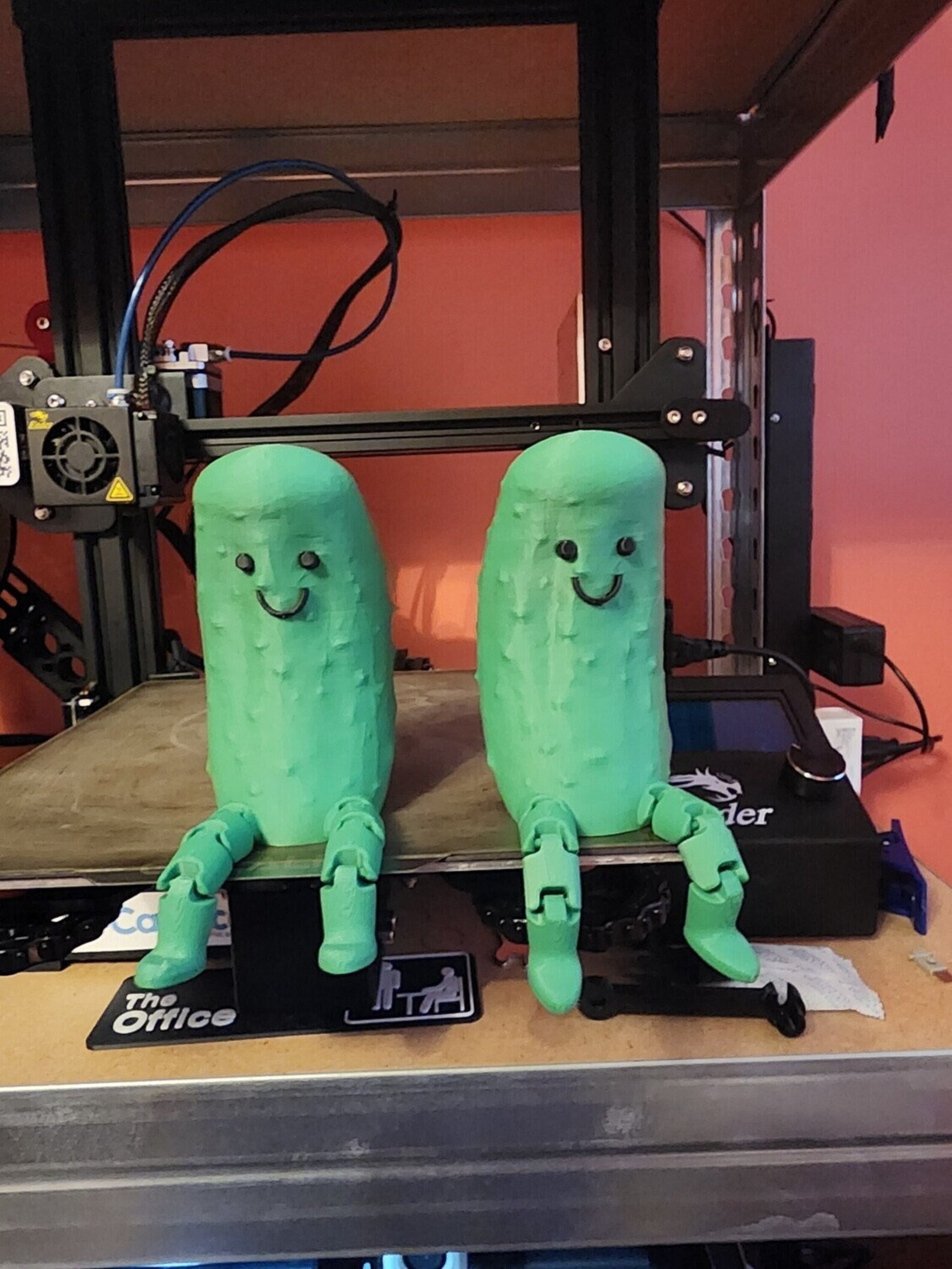 Pickle Pal Fidget Toy: 3D Printed Desk Decor - Etsy