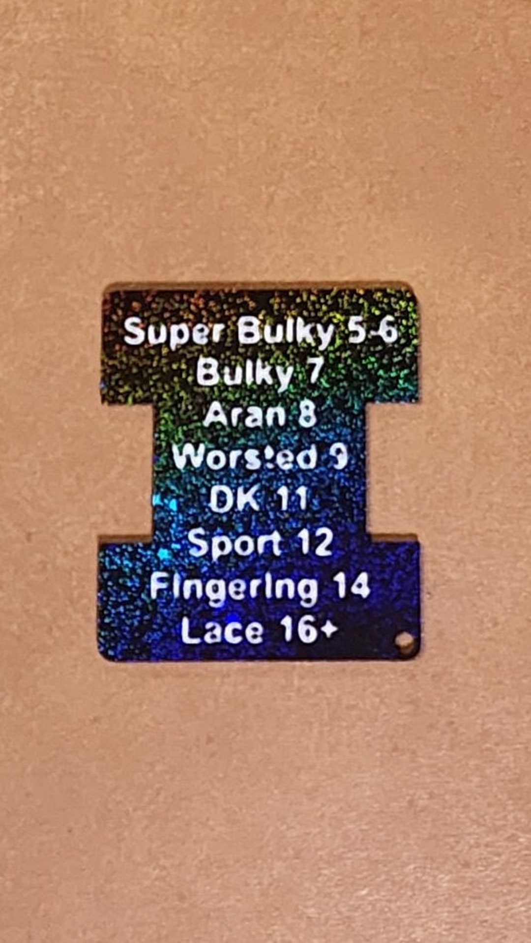 Wraps per Inch Tool-yarn Measuring Tool. Perfect for Crochet, Knitting ...