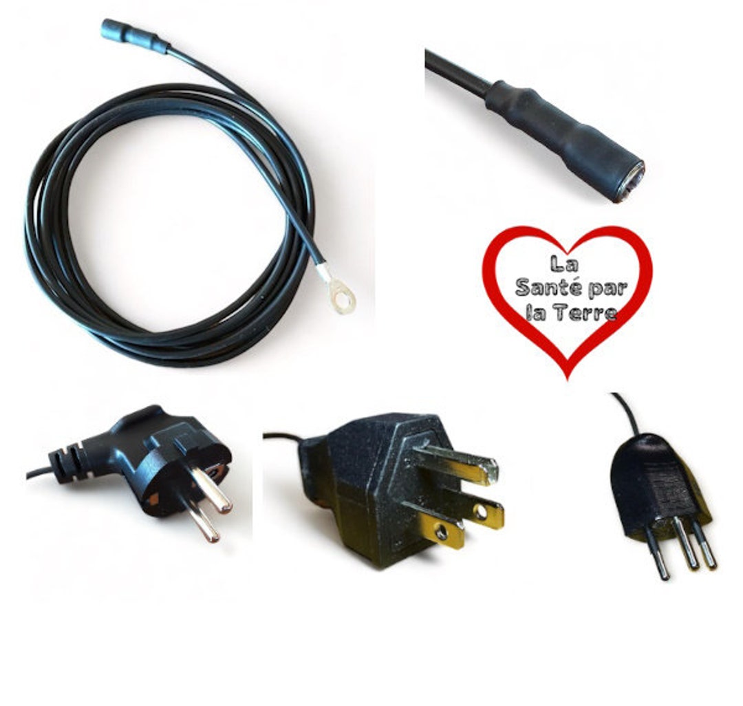 Cable With Earthing Lug Cord With Lug Cylindrical Socket Schuko Plug ...