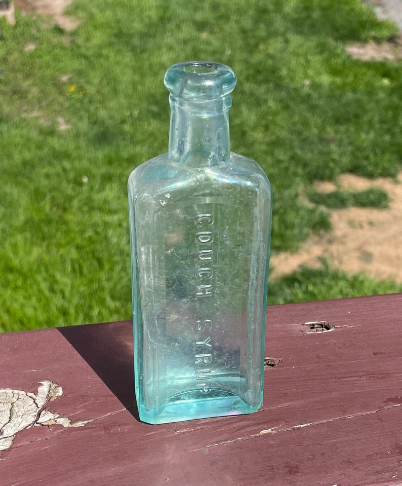 S.B. Goff's Cough Syrup Bottle - Etsy