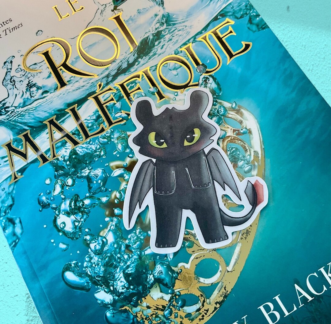 Toothless Interactive Bookmark From Dragons, Gift for Readers, Cartoon ...