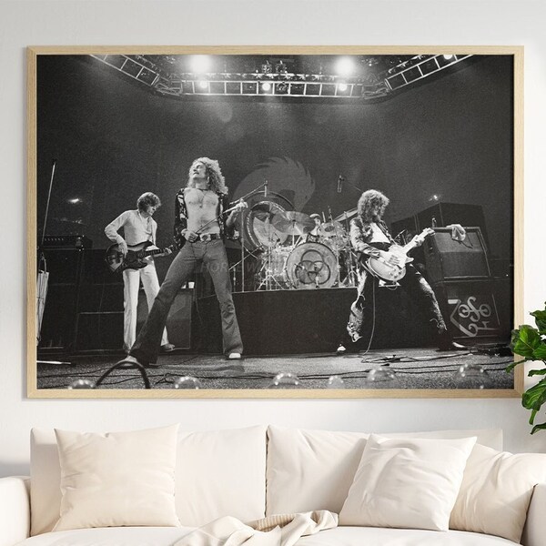 Led Zeppelin Print - Etsy UK