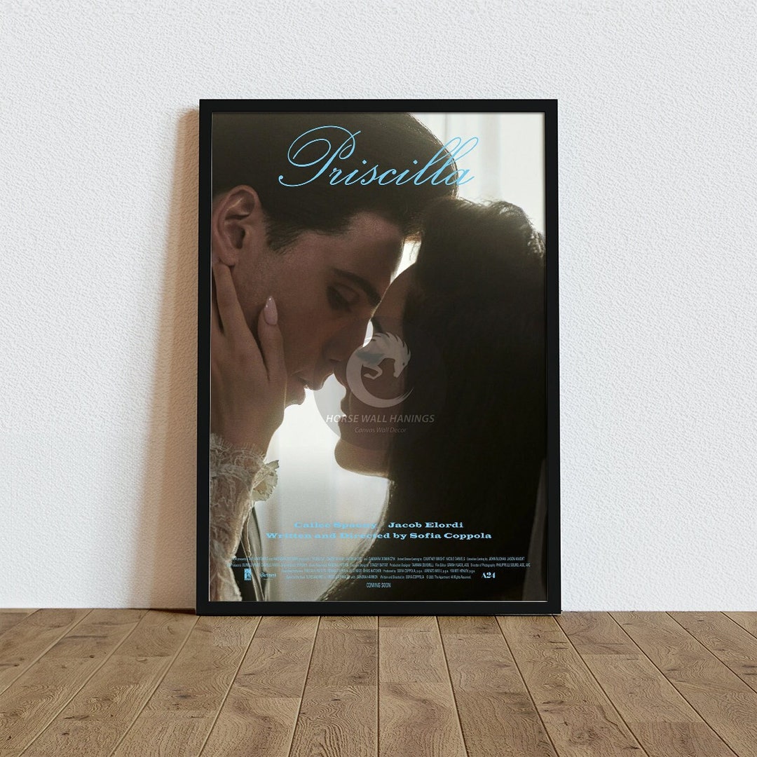 Priscilla Movie Poster, Premium High Quality Canvas Wall Art, Movie ...