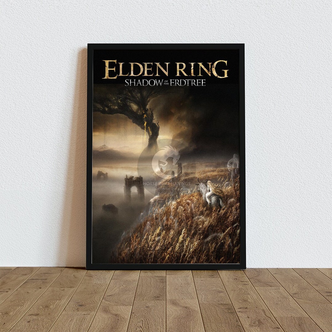 Elden Shadow New Game Poster, Vintage Travel Poster Art, Ring Poster ...