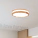 Ceiling Nordic Light/wood Round Led Lamp/kitchen Light Fixtures/home ...