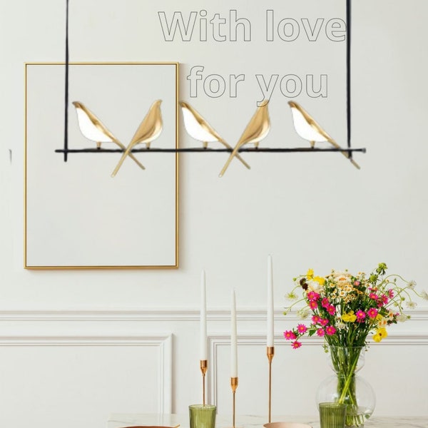 Bird Chandelier - Etsy