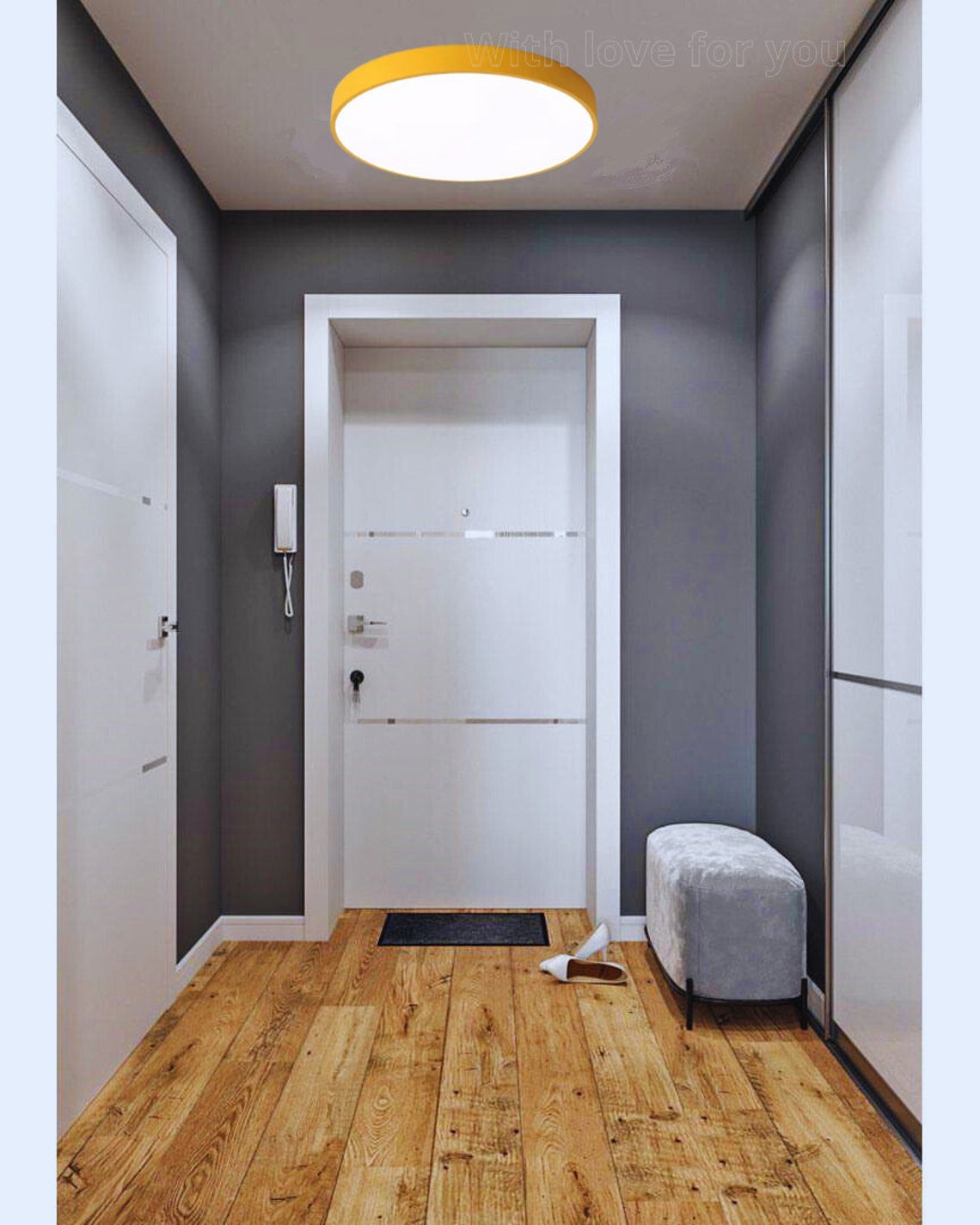 Surface Mount Ceiling Colorful Lamp/modern Living Room Chandelier ...